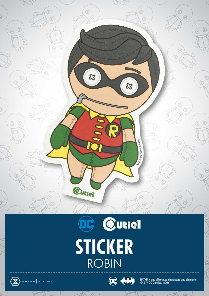 キューティ1 DC ロビン ステッカー | グッズ | プライム1スタジオ