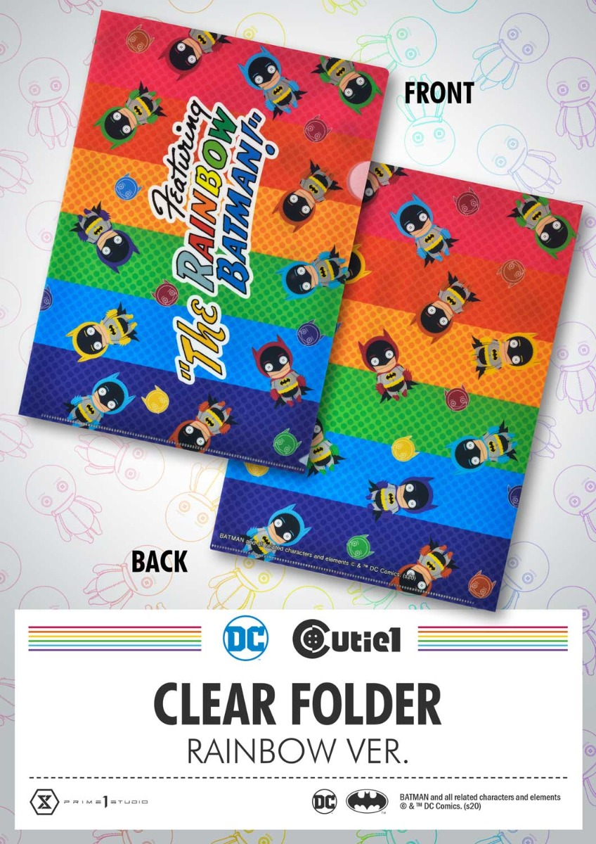 キューティ1 DC レインボーバットマン レインボーバージョン フォルダー | グッズ | プライム1スタジオ