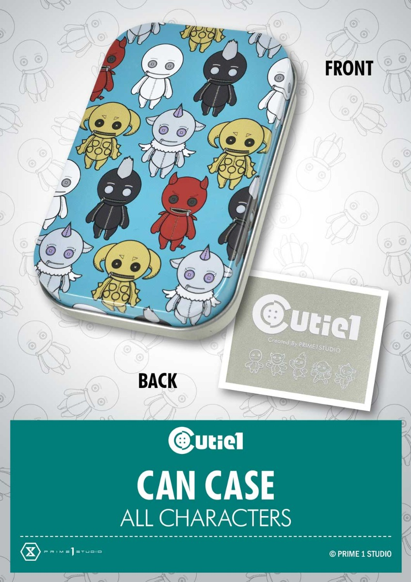 キューティ1 オリジナル キャラクターズ 缶ケース | グッズ | プライム1スタジオ